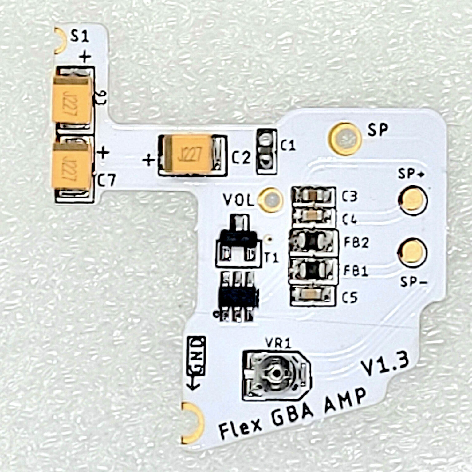 Game Boy Advance Capacitor Kit - Helders Game Tech